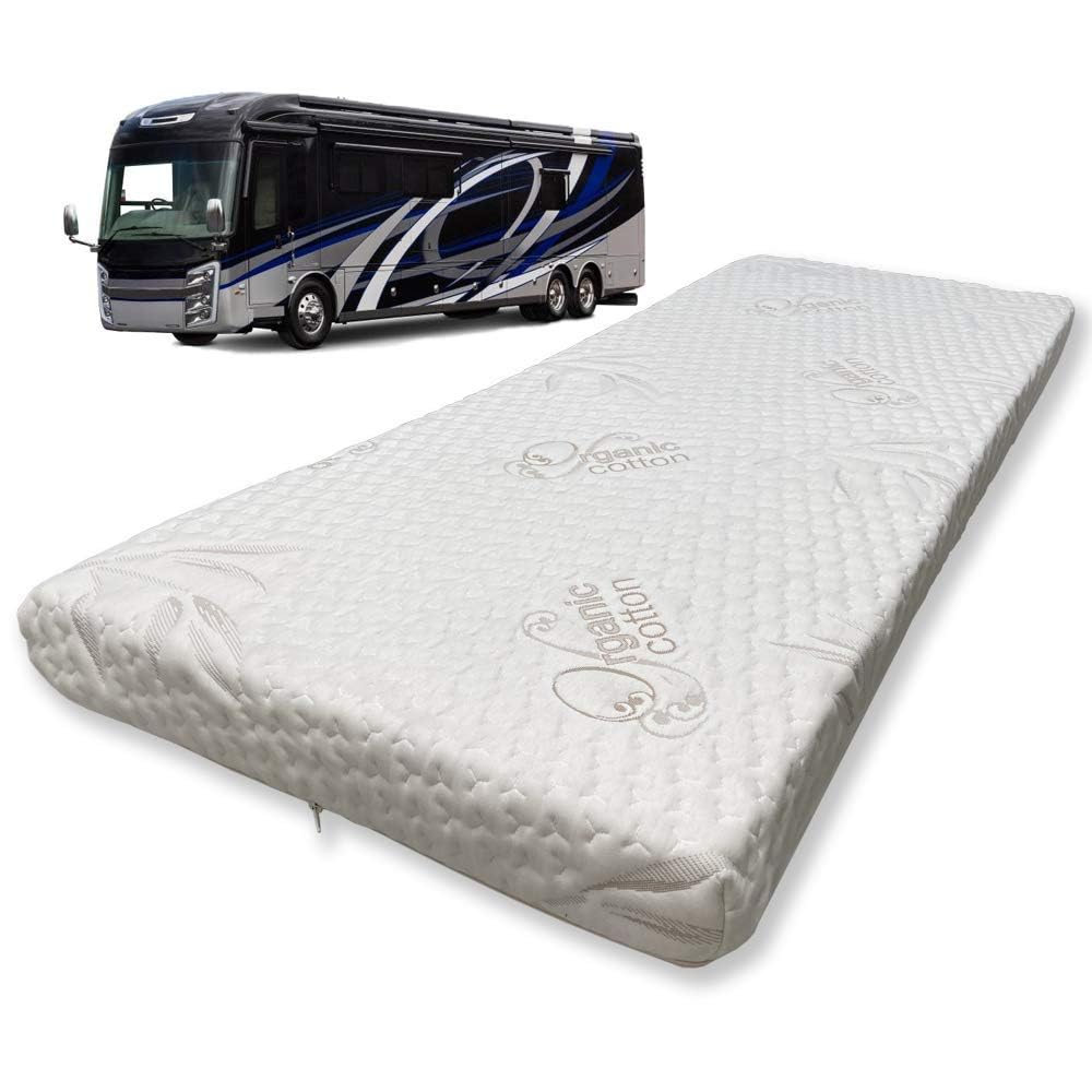 Amazon.com: Foamma 4” x 36” x 72” Camper/RV Travel Gel Memory Foam Bunk ...