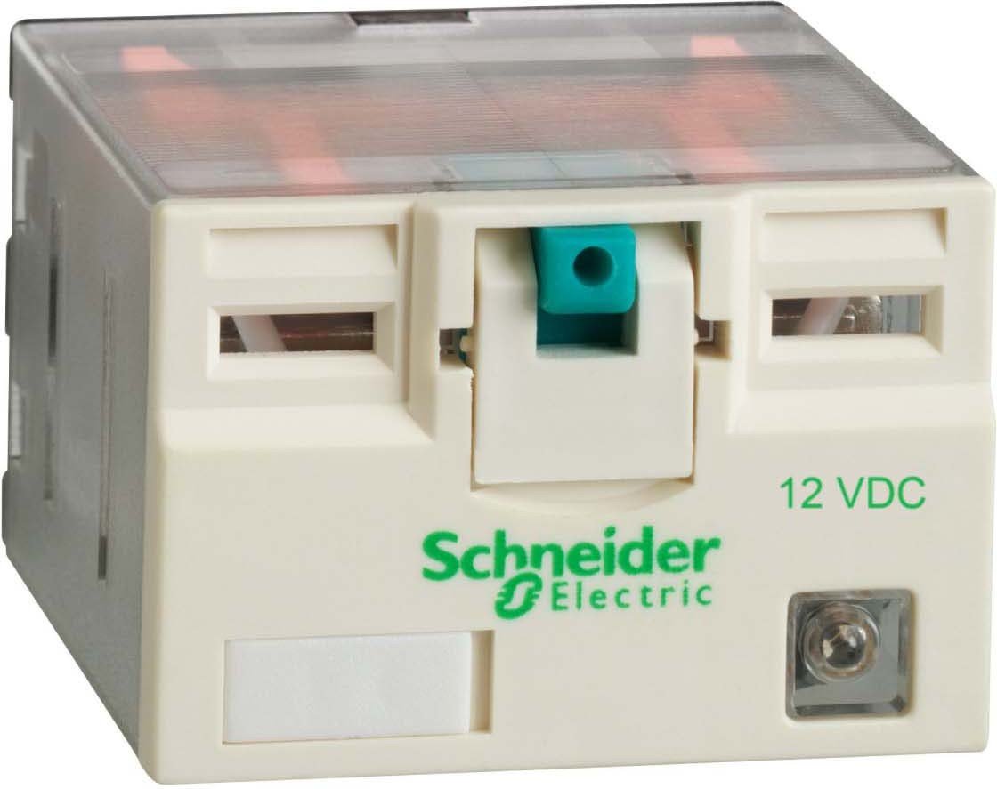 Buy Schneider Electric RPM42JD Relay+LED 4CO 15A 12VAC, Power Plug-In ...