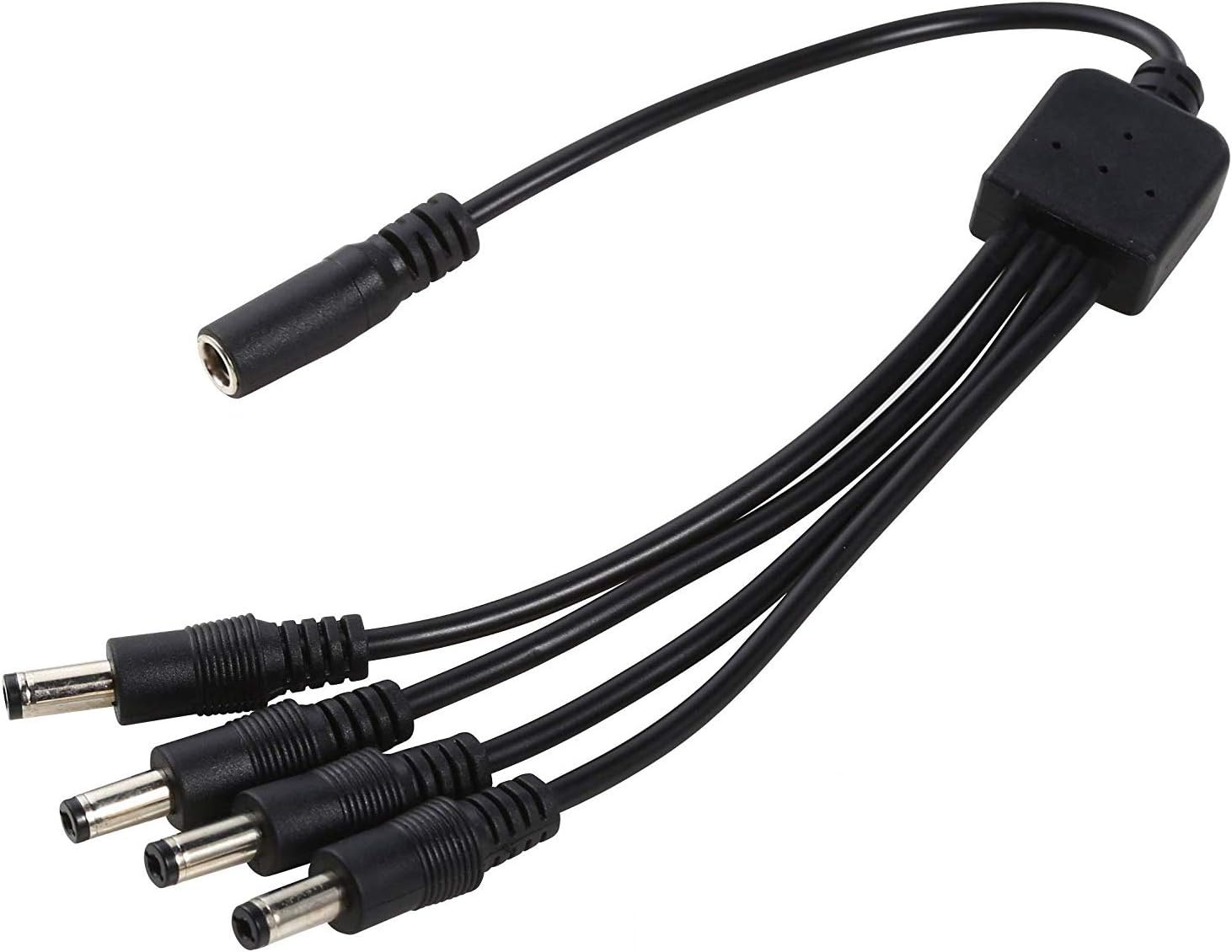 Amazon.com : UHPPOTE 1 Female to 4 Ports Male DC Power Splitter Adapter ...