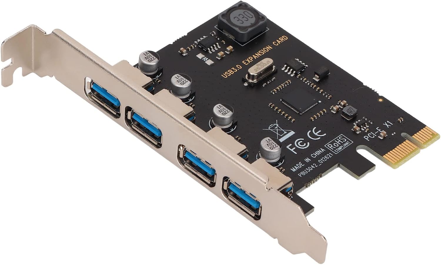 Tarjeta de Expansión PCI-E a USB 3.0, Tarjeta Adicional PCI Express USB ...