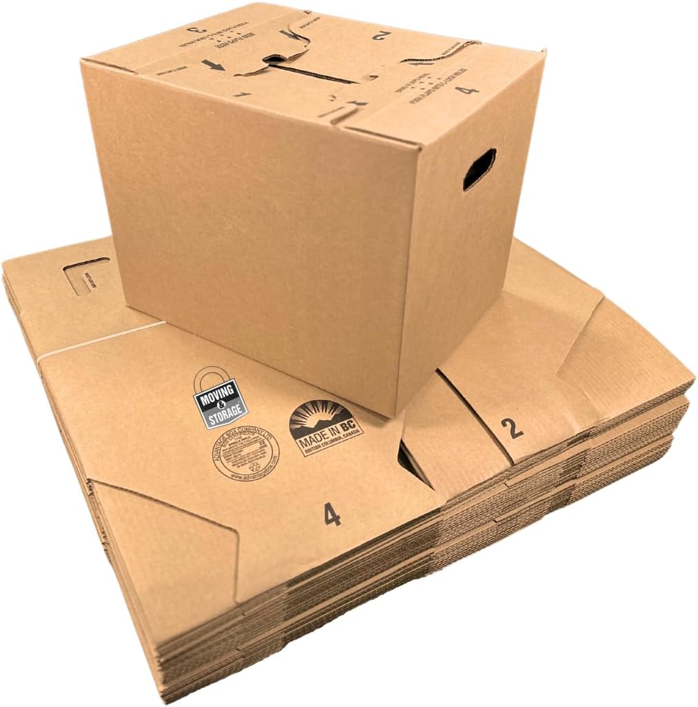 Moving & Storage - Special Auto Lock Design for Top and Bottom Flaps 2. ...