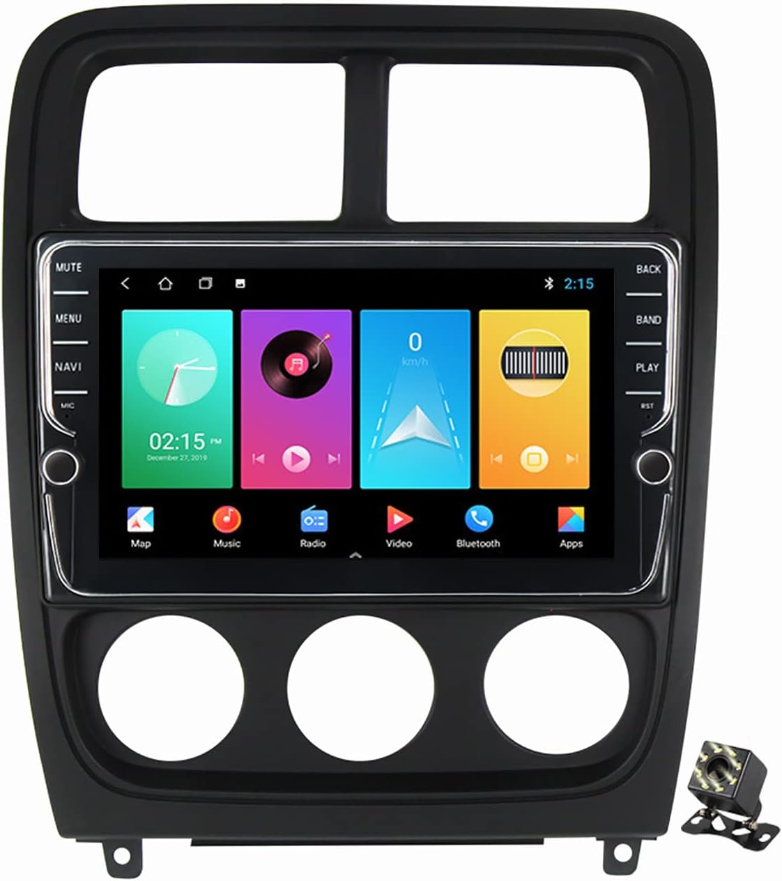 Amazon.com: 9" Screen Android 11 Car Stereo Radio Car-Play for Dodge ...