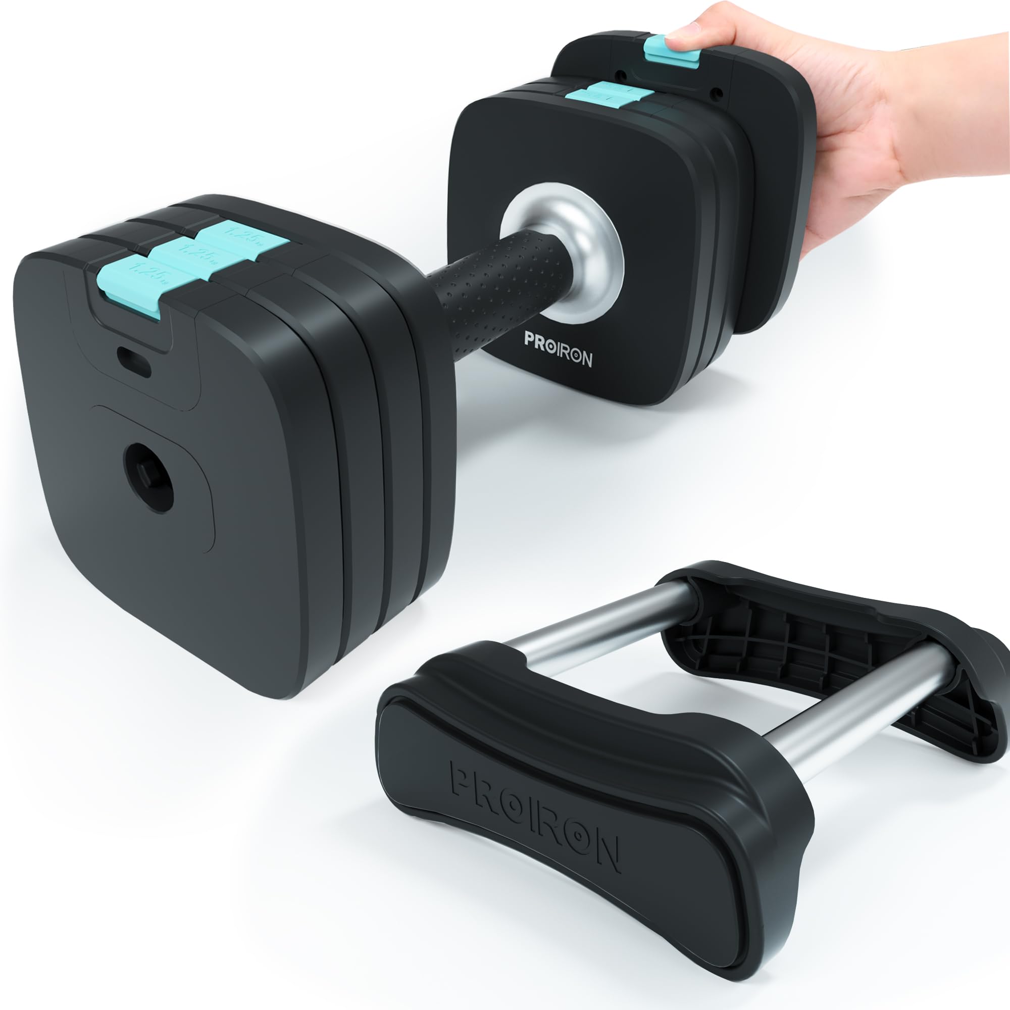 Amazon | PROIRON ダンベル10kg 可変式 ダンベル10キロ 可変 鉄アレイ 哑铃 たんべる dumbbell weight 10キロ 1個 筋 トレ | PROIRON ...