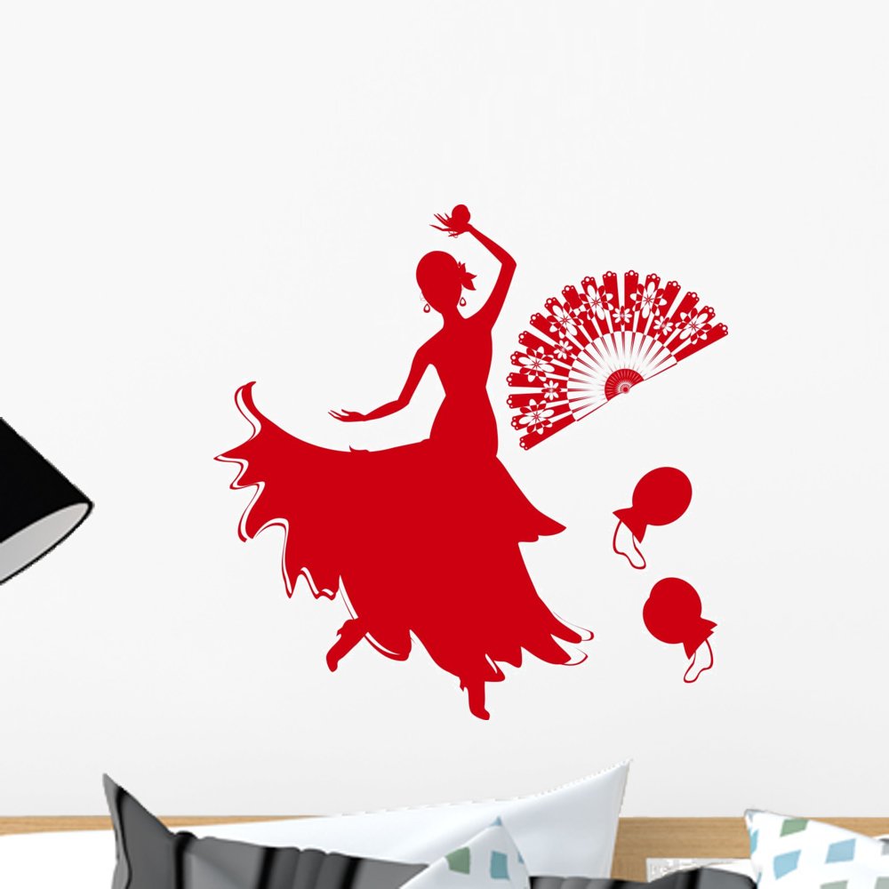 Flamenco Dancer With Castanets