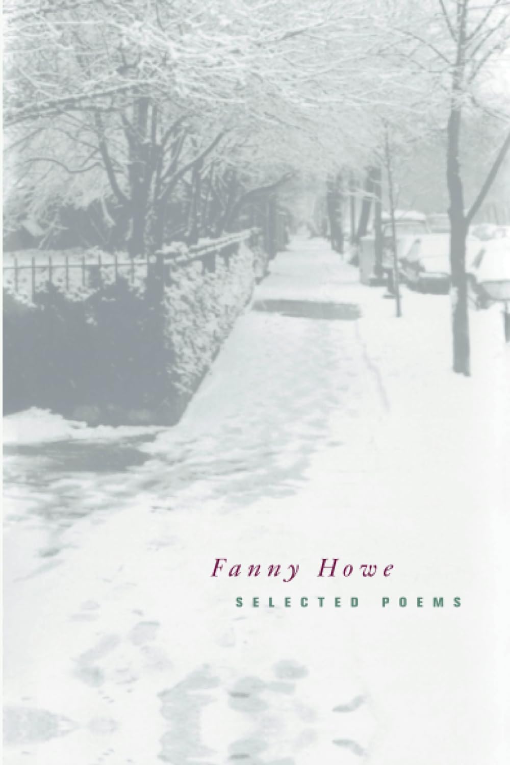 Selected Poems of Fanny Howe (New California Poetry) (Volume 3): Howe ...