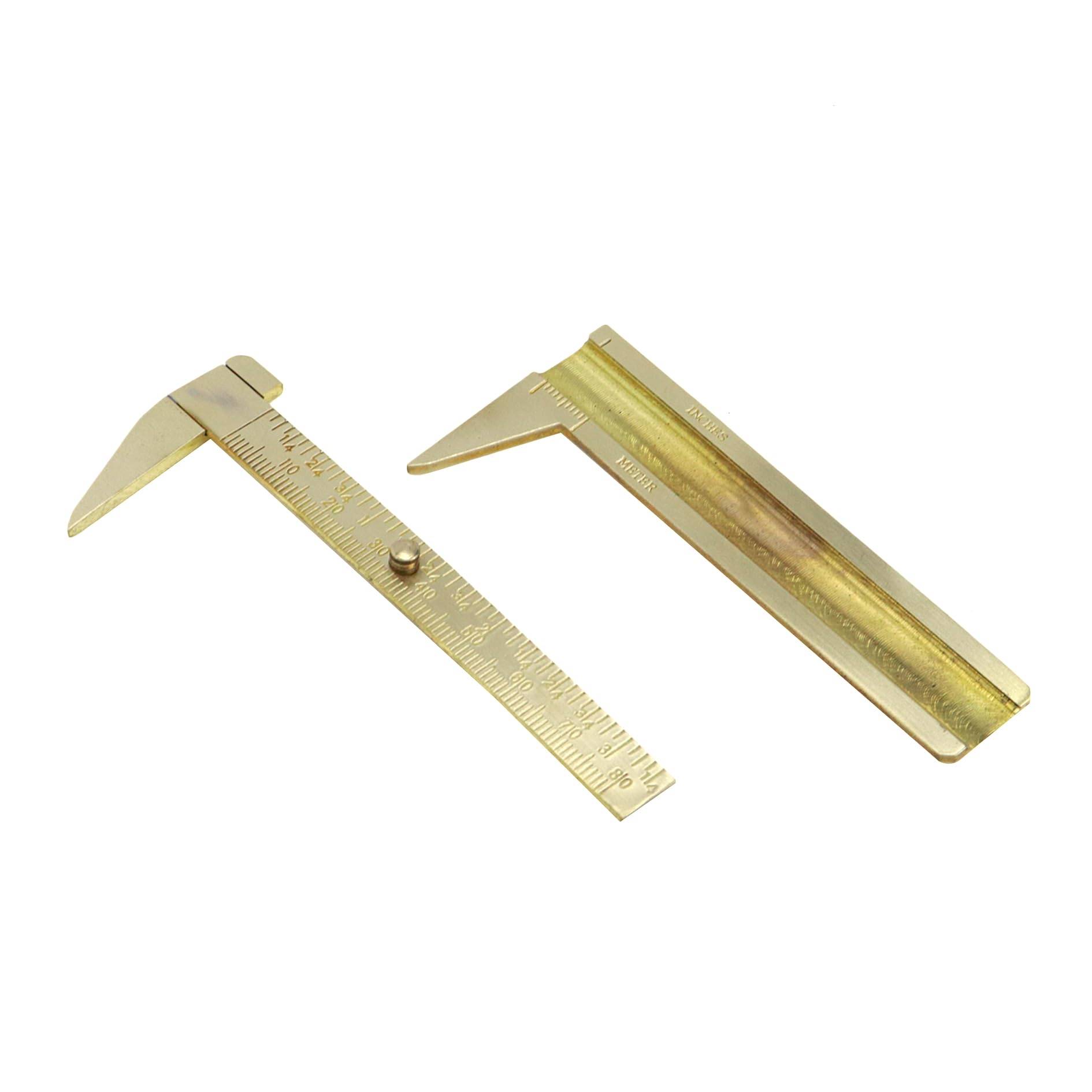 Snapklik.com : Meprotal Sliding Vernier Caliper Mini Brass Sliding ...