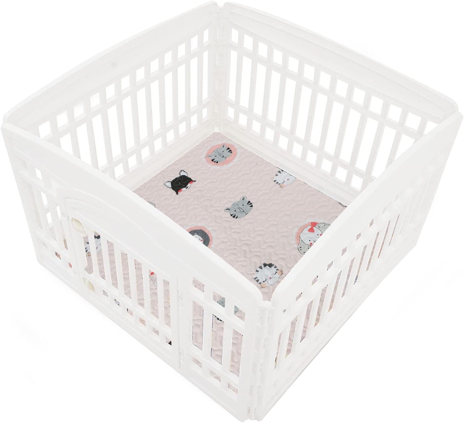 Amazon.com : Brabtod Dog Playpen Mat Puppy Playpen Pad Washable Urine ...