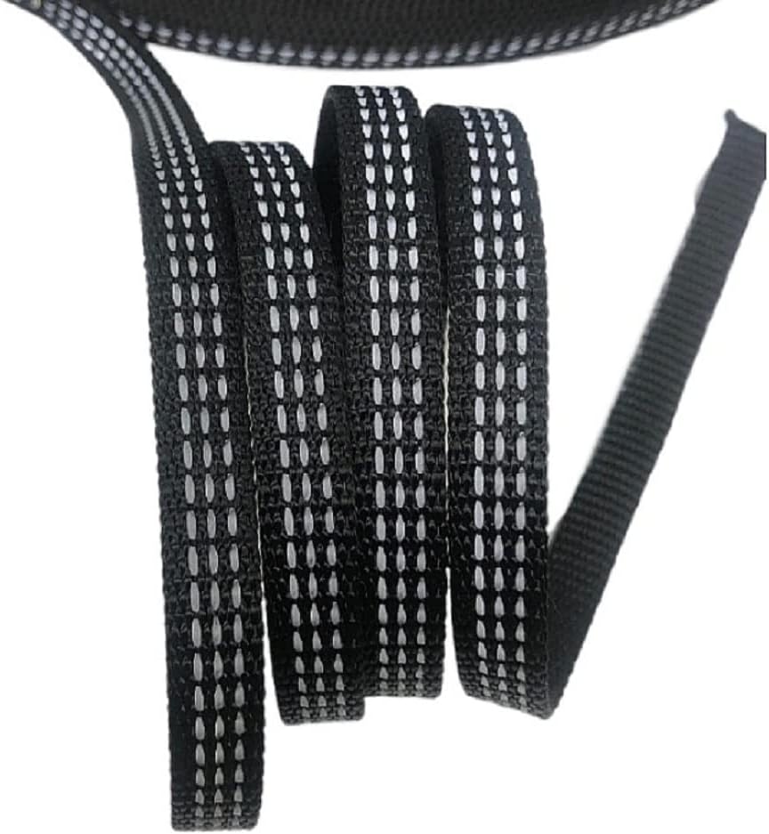 Amazon.com: Yalulu 20 Meters x 10mm Reflective Fabric Ribbon, Nylon ...