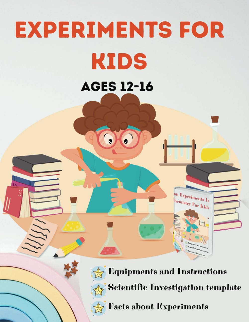 Amazon.com: Experiments For Kids Ages 12-16: 30 Fun and Safe Science ...