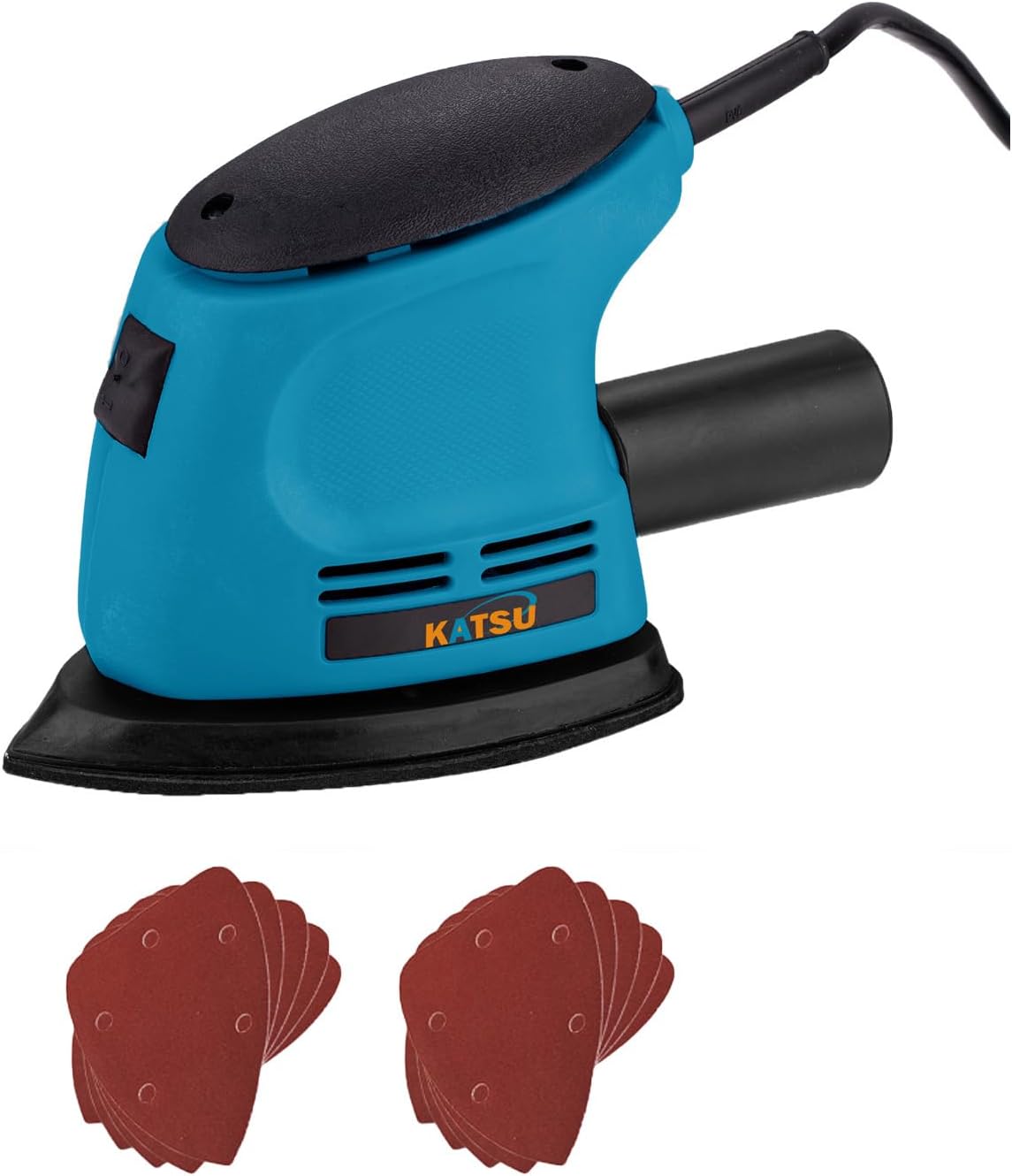 KATSU Electric Detail Sander 100W Detail Mouse Electric Sander for Wood ...