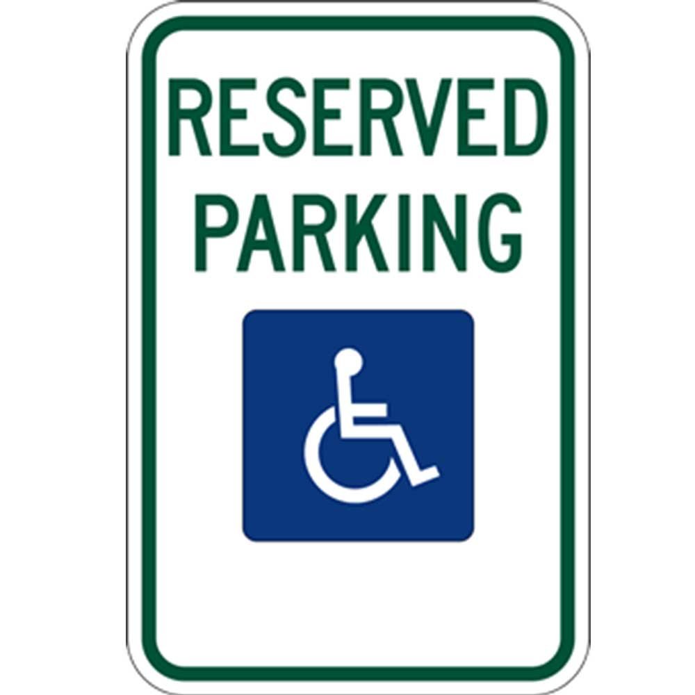 Amazon.com: STOPSignsAndMore - R7-8 Federal Handicap Parking Sign - No ...