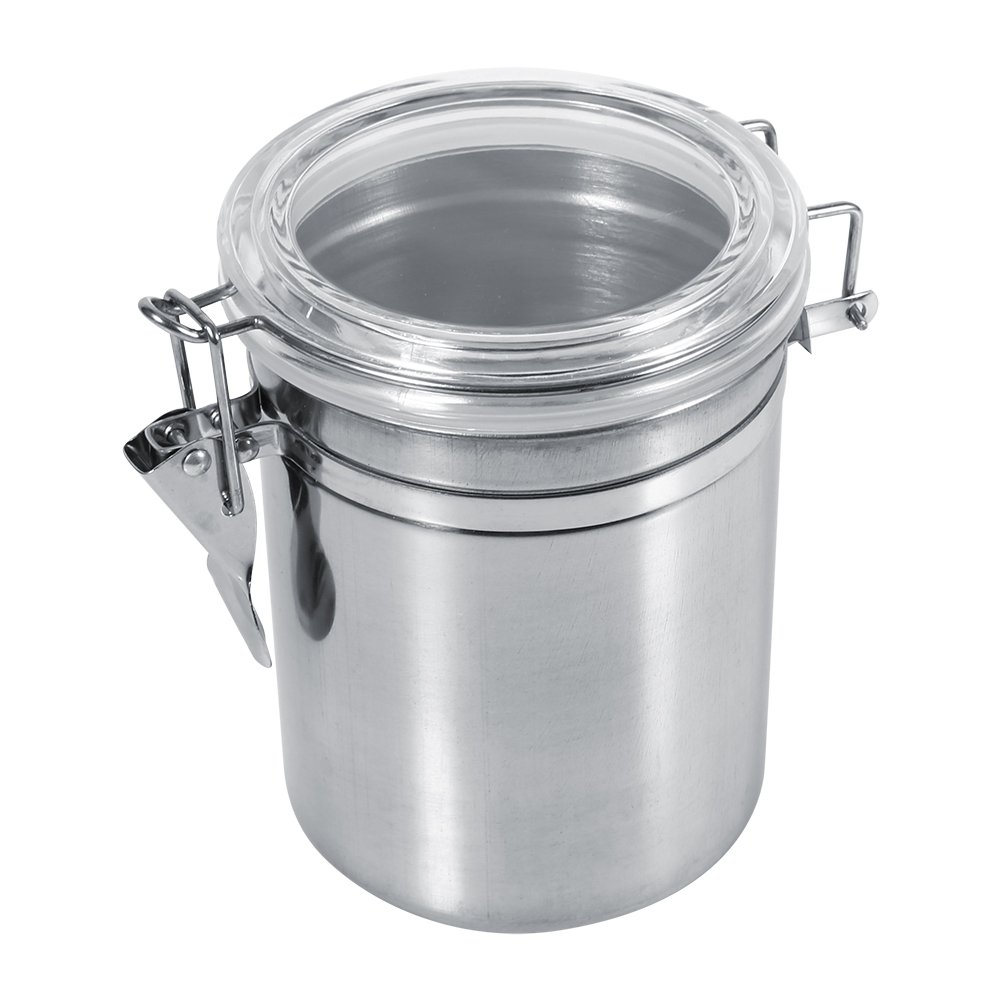 Amazon.com: BORDSTRACT Stainless Steel Airtight Canisters, Kitchen ...
