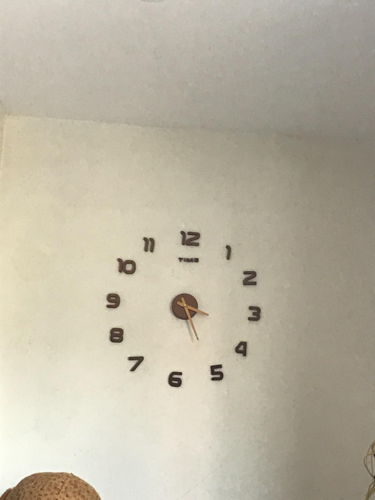 Buy ABOUT SPACE Sticker Wall Clock-Plastic EVA Foam DIY Creative ...