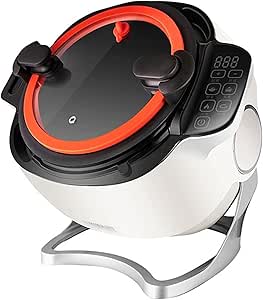 Automatic Cooking Machine, 360° Rotatable Stir Fry Machine - 2000W ...