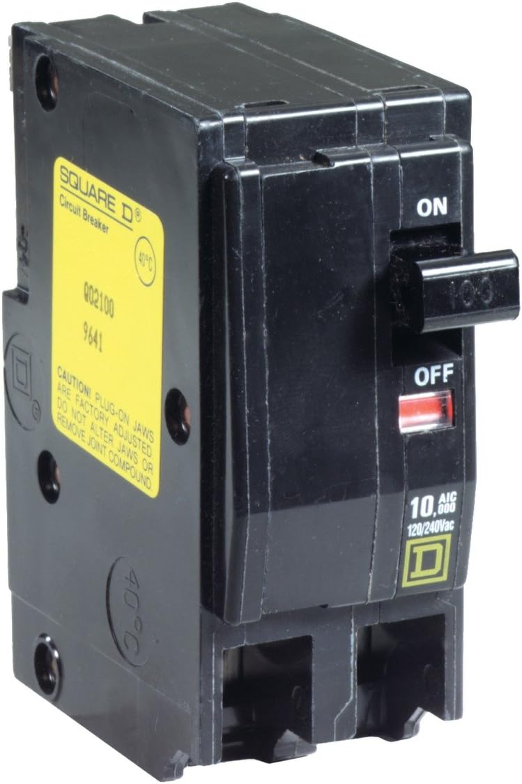 Schneider Electric QO270 Interruptor Termomagnético Enchufable, 2 Polos ...