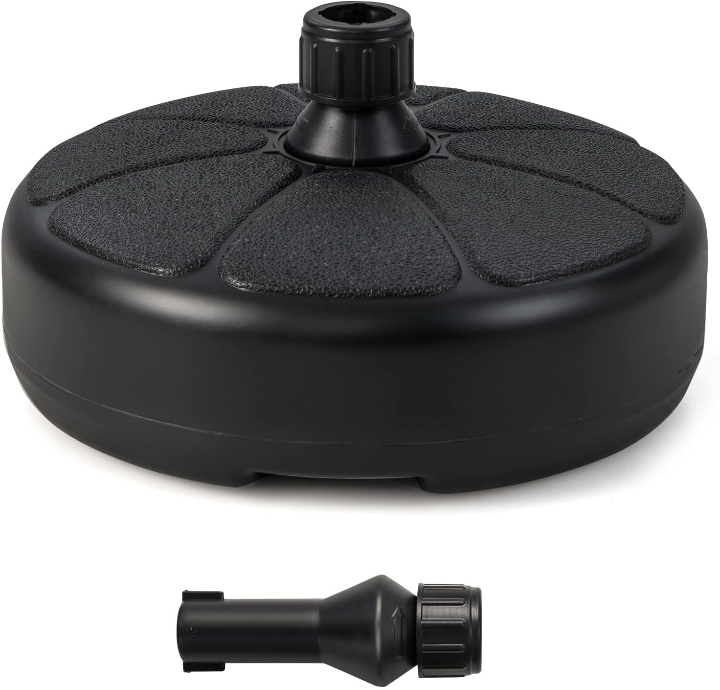 Amazon.com : Tangkula Fillable Umbrella Base Stand, Water & Sand Filled ...