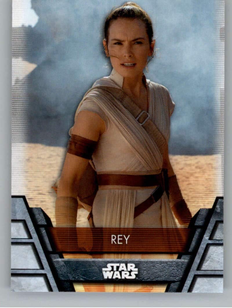2020 Topps Star Wars Holocron Series #RES-19 Rey Official Collectible ...