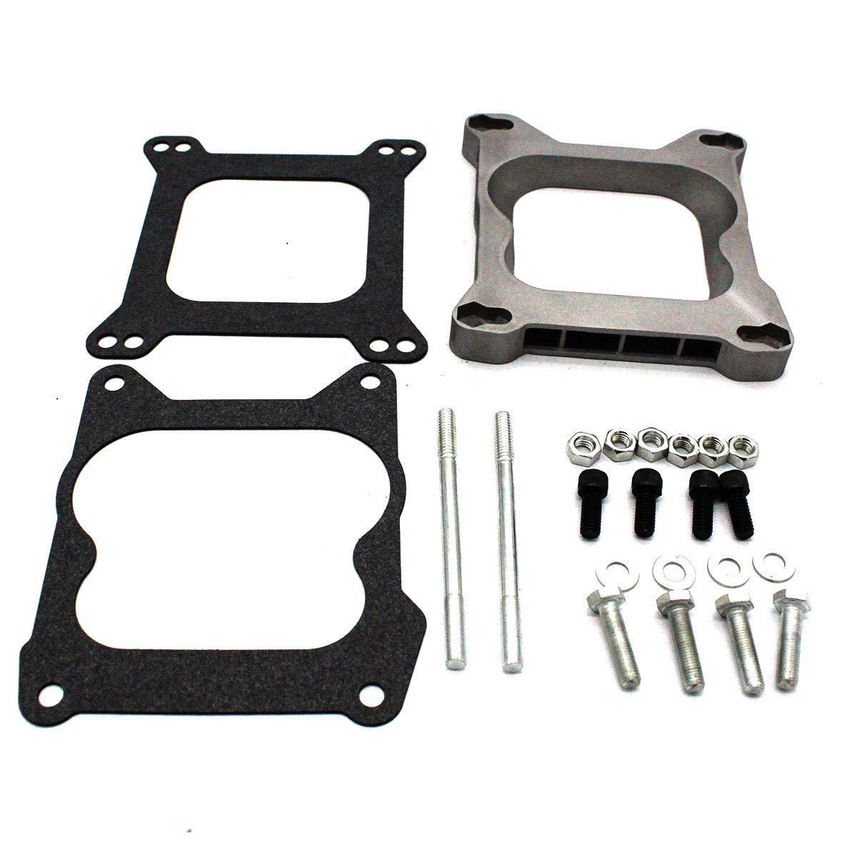 Snapklik.com : 3/4" Open Carb Carburetor Adapter 4bbl Quadrajet ...