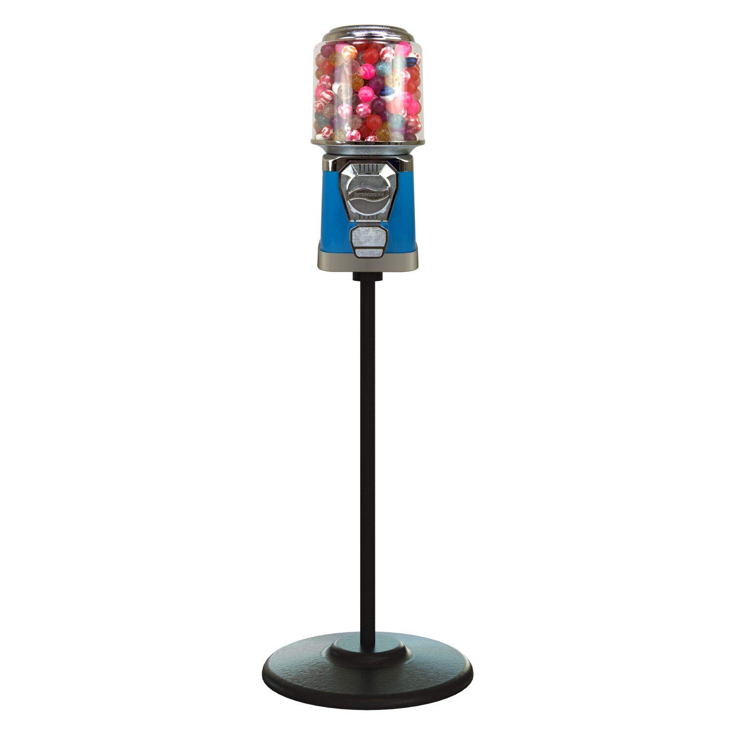 Gumball Machine With Stand Blue Home Vending Machine Gum Ball ...