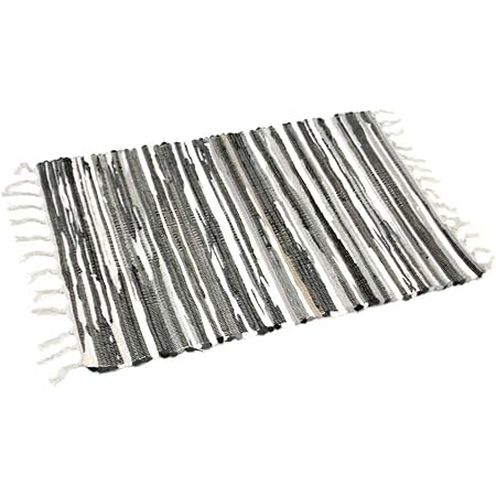 Amazon.com: Zeafeel Chindi Rag Rug, Machine Washable Cotton Reversible ...