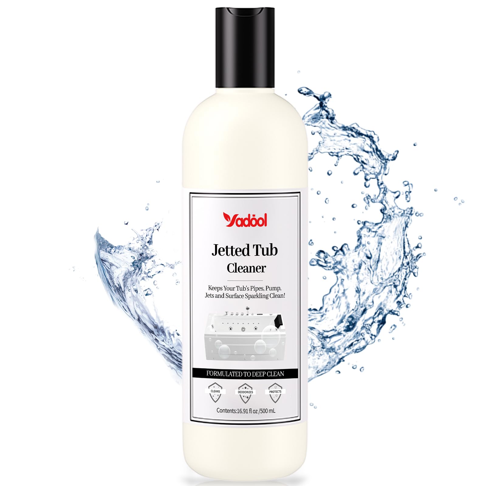 Amazon.com: Jetted Tub Cleaner & Hot Tub Cleaner For Spa Jet Line ...