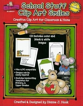 School Stuff Clip Art Smiles: Creative... book by Dianne J. Hook