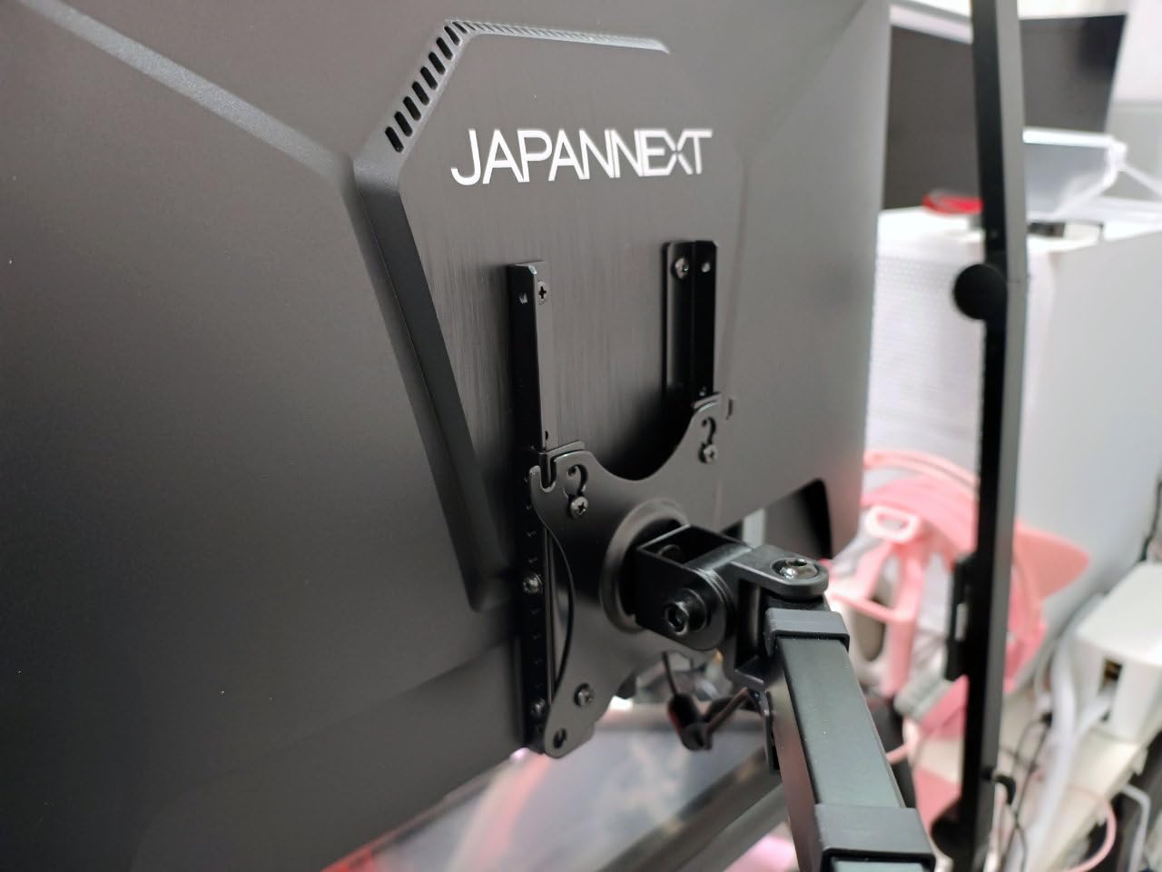 Amazon.co.jp: 長尾製作所 モニター 位置 調整 ブラケット VESA 取付 NB-VS7510-SLIDE : パソコン・周辺機器