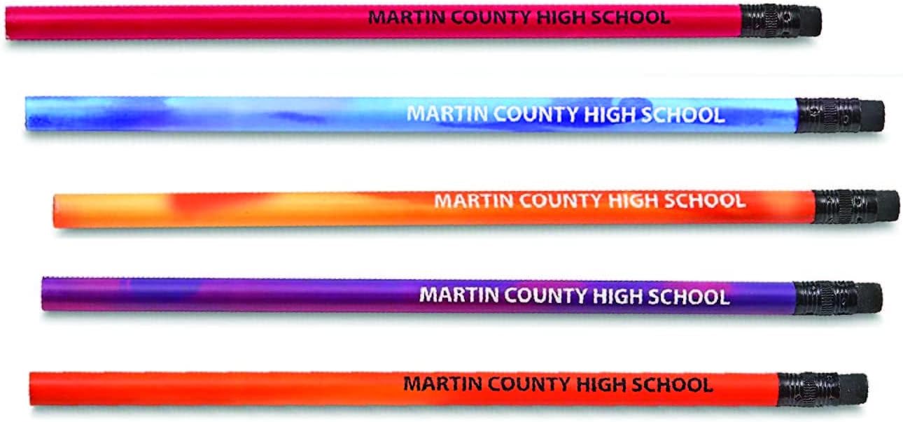 Amazon.com : Pencil Guy Promotional Personalized Mood Pencils- Assorted ...