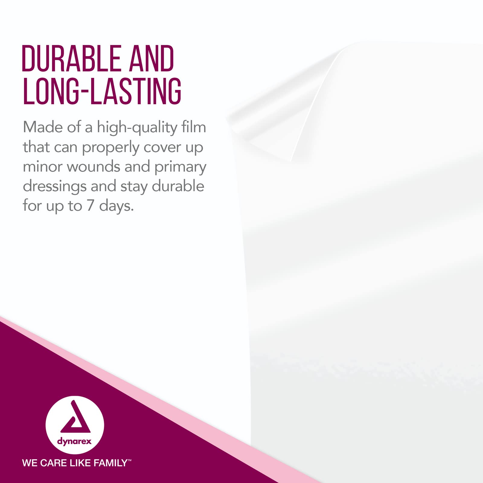 Snapklik.com : Dynarex 3641-BX View Guard Transparent Film Dressing Roll