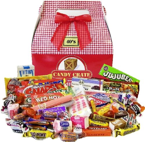 Amazon.com : 1940's Valentine Retro Candy Assortments : Taffy Candy ...