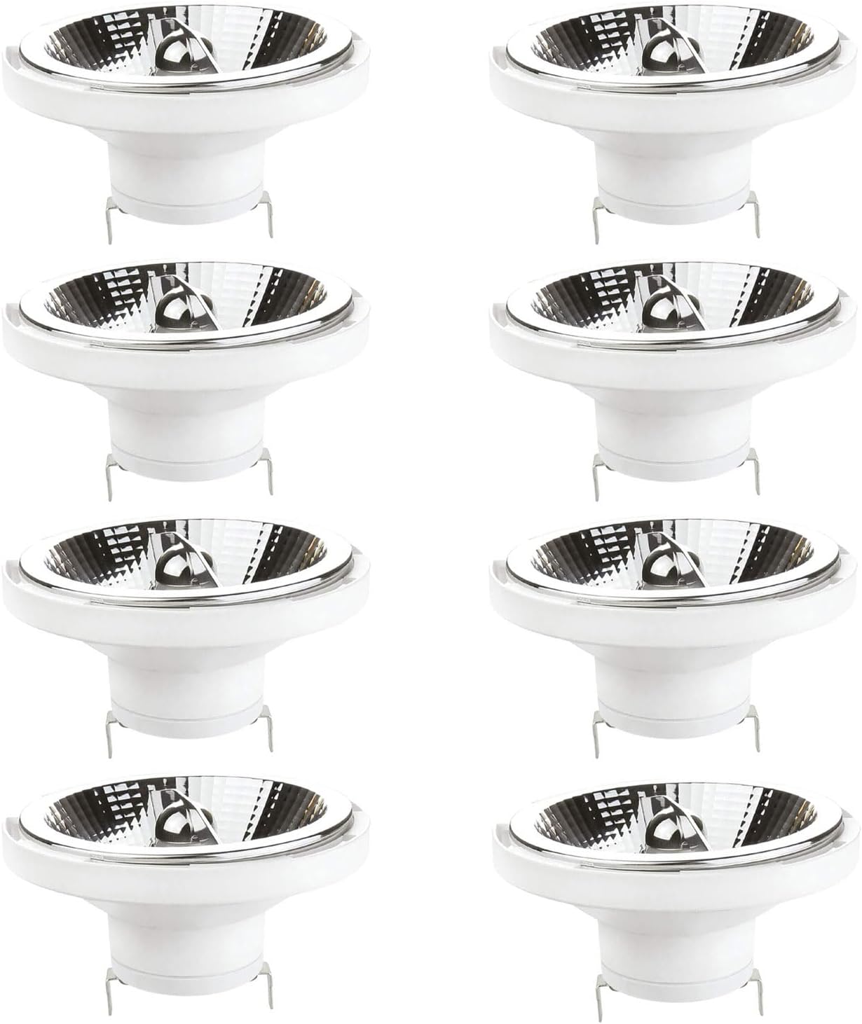 FYZDLAOR AR111 Bulb G53 Reflector Flood Light 12 Watts COB 1200 Lumens ...