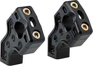 Amazon.com: Joker Machine Black Dual Pullback Handlebar Risers 03-866B ...