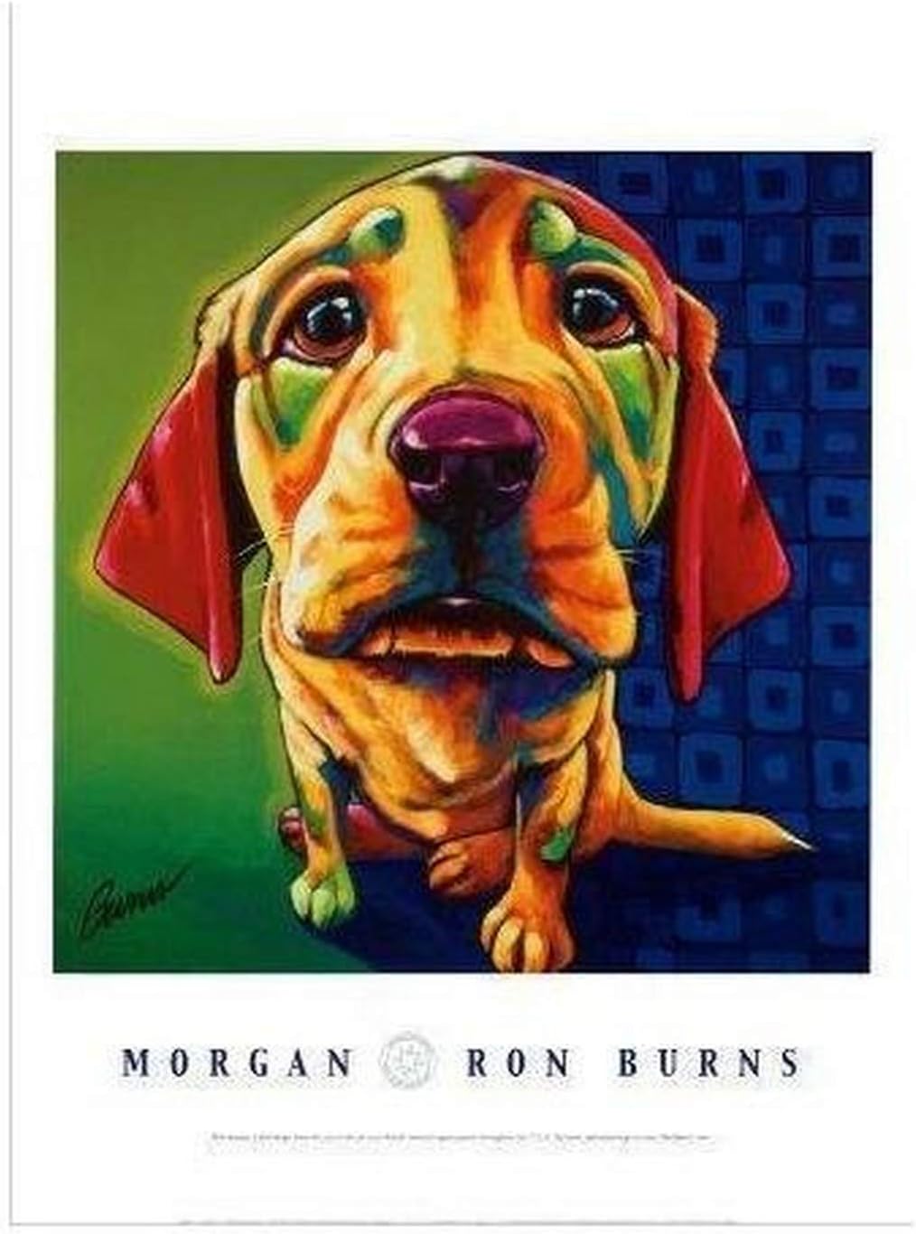 Amazon.com: Morgan by Ron Burns 24x18 Art Poster Print Cute Funny ...