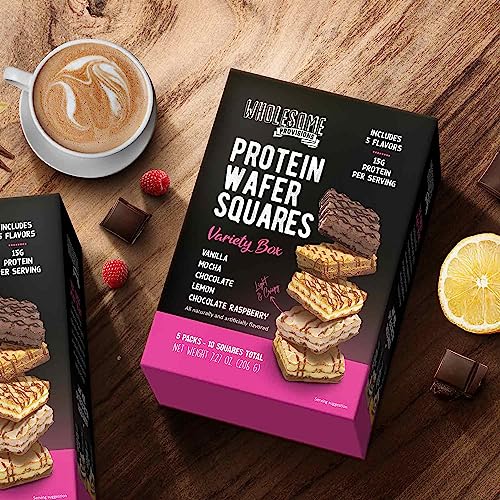 Snapklik.com : Protein Wafer Squares, Value Variety Pack, 15g Protein ...
