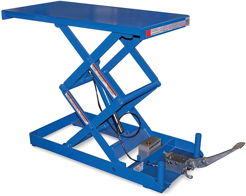 Amazon.com: Vestil Foot Pump Scissor Lift - 800-Lb. Capacity ...