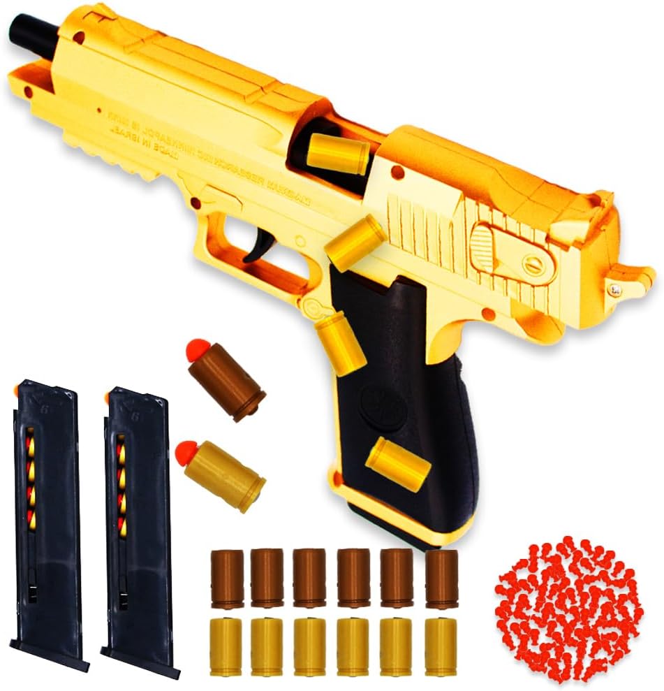 Amazon.com: Automatic Bullets Toy for Kids, Fully Automatic Shell ...