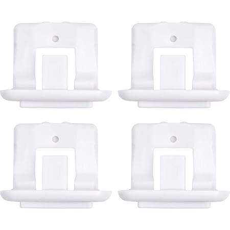 Amazon.com: Pack of 2 Dishwasher End Cap for Upper Rack Rail (Dish Rack ...