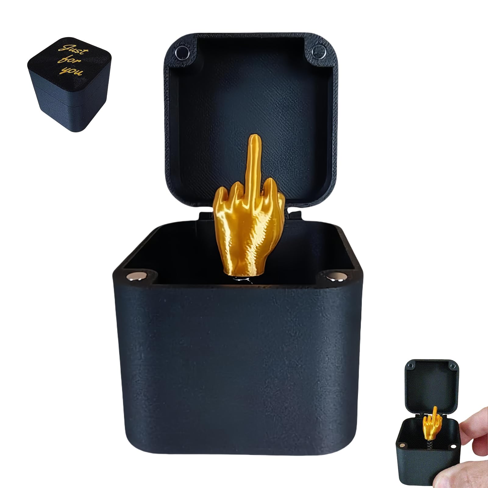 Amazon.com: ZUZIF Middle Finger in a Box, Middle Finger Surprise Gift ...