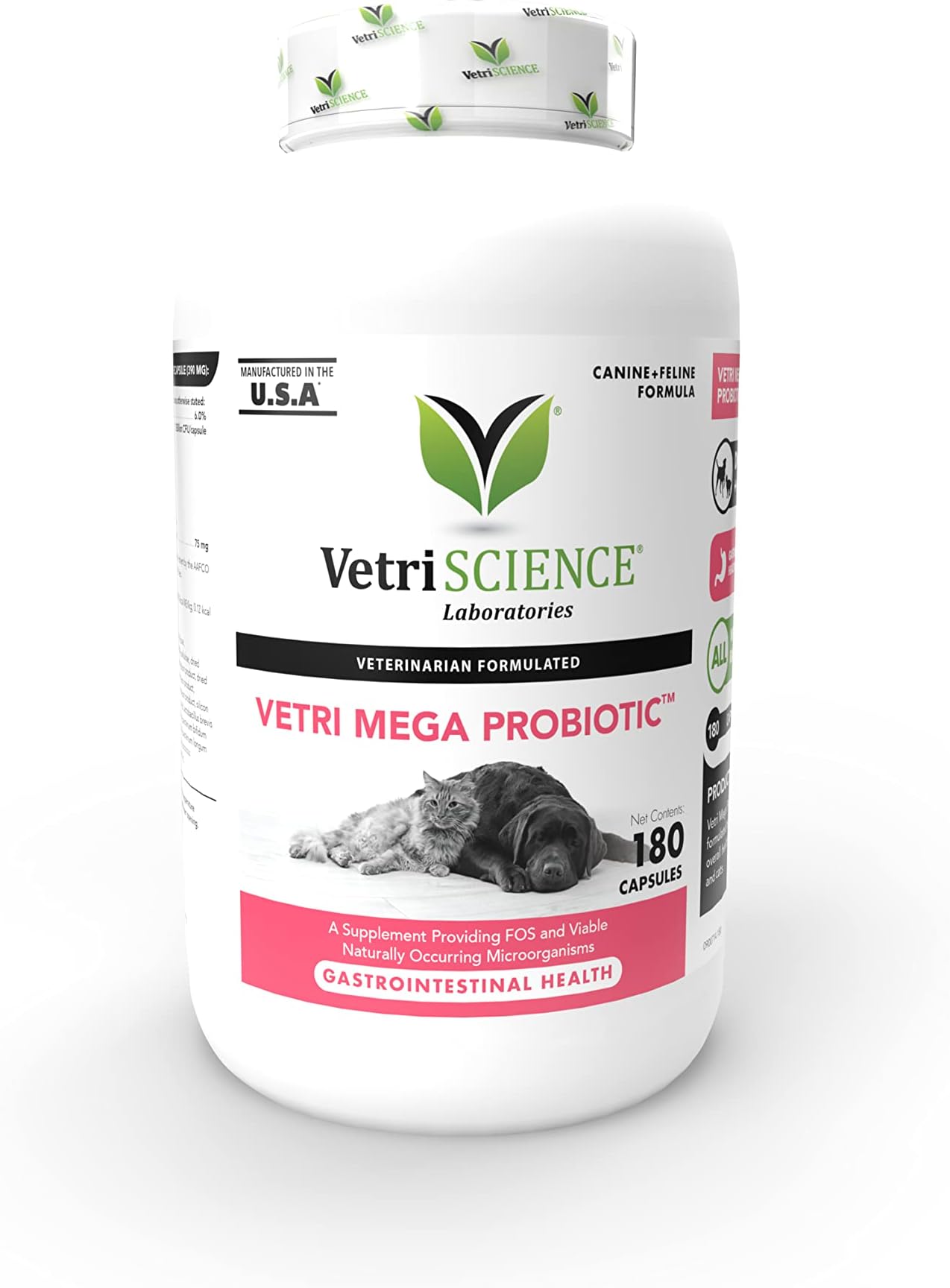 Amazon.com : VetriScience Pro Entero Flora Pro Probiotics Powder - Dog ...