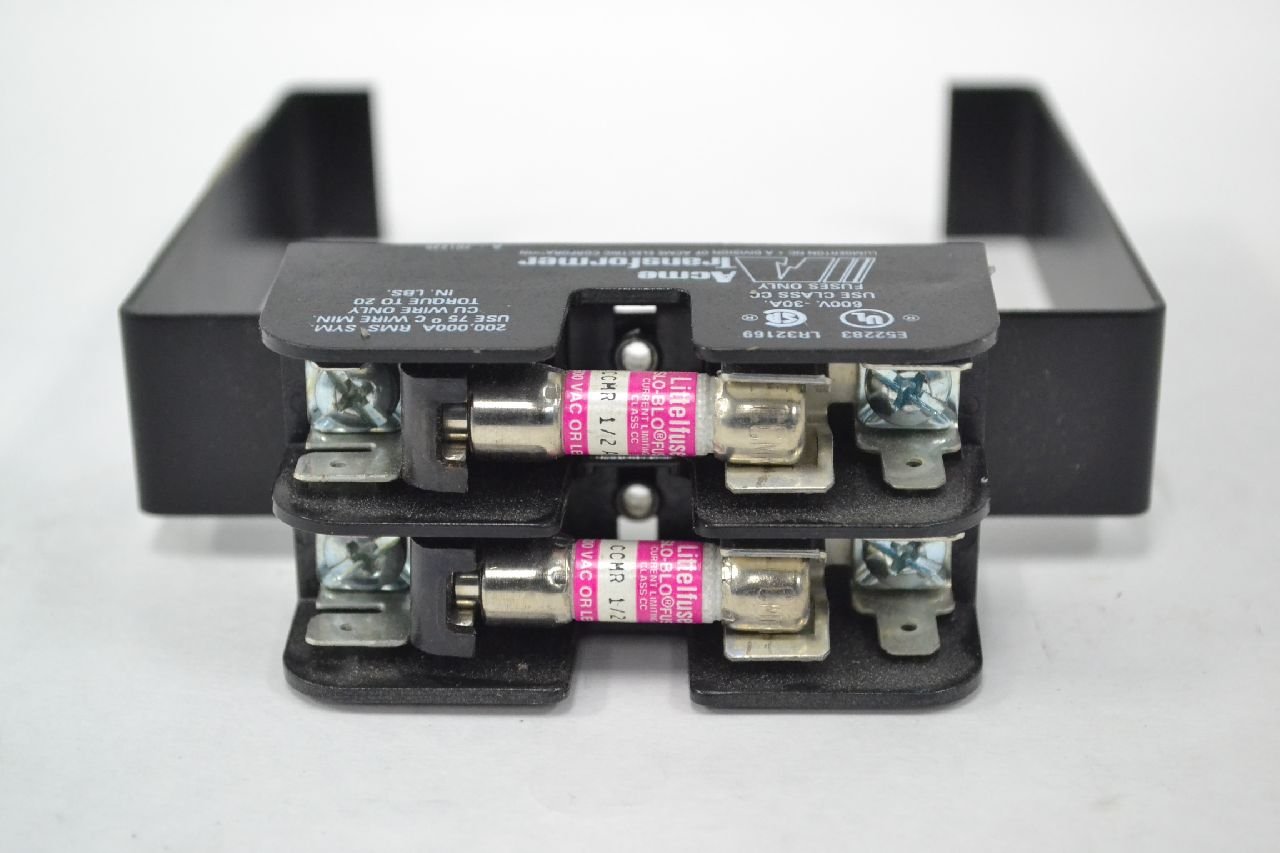ACME TRANSFORMER PL-112702 PRIMARY FUSE KIT 30A AMP 600V-AC FUSE HOLDER ...
