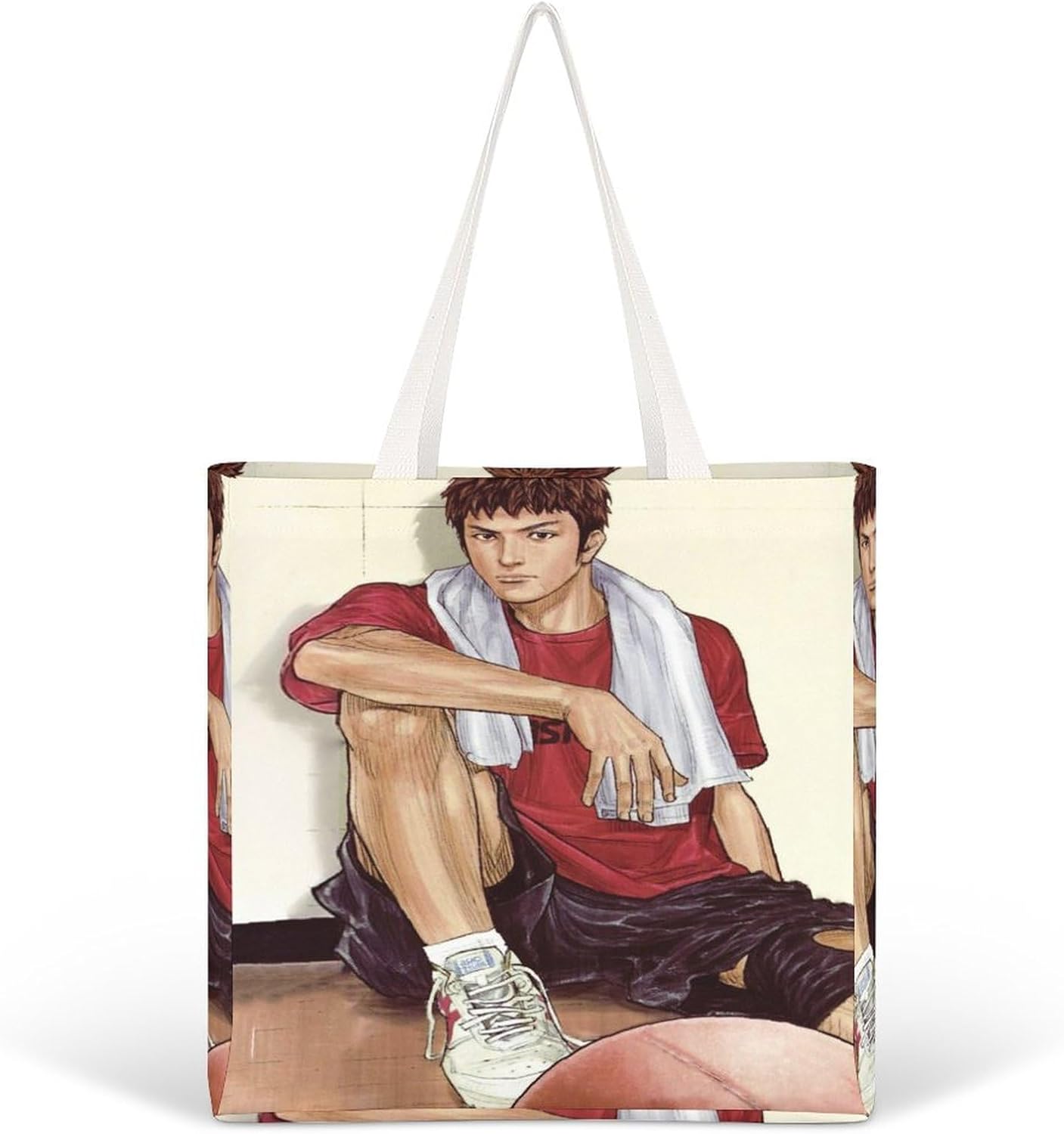 Amazon.co.jp: THE FIRST SLAM DUNK Canvas Slam Dunk Tote Bag, Men's ...