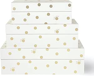 Amazon.com: Kate Spade New York Decorative Storage Boxes with Lids, 3 ...
