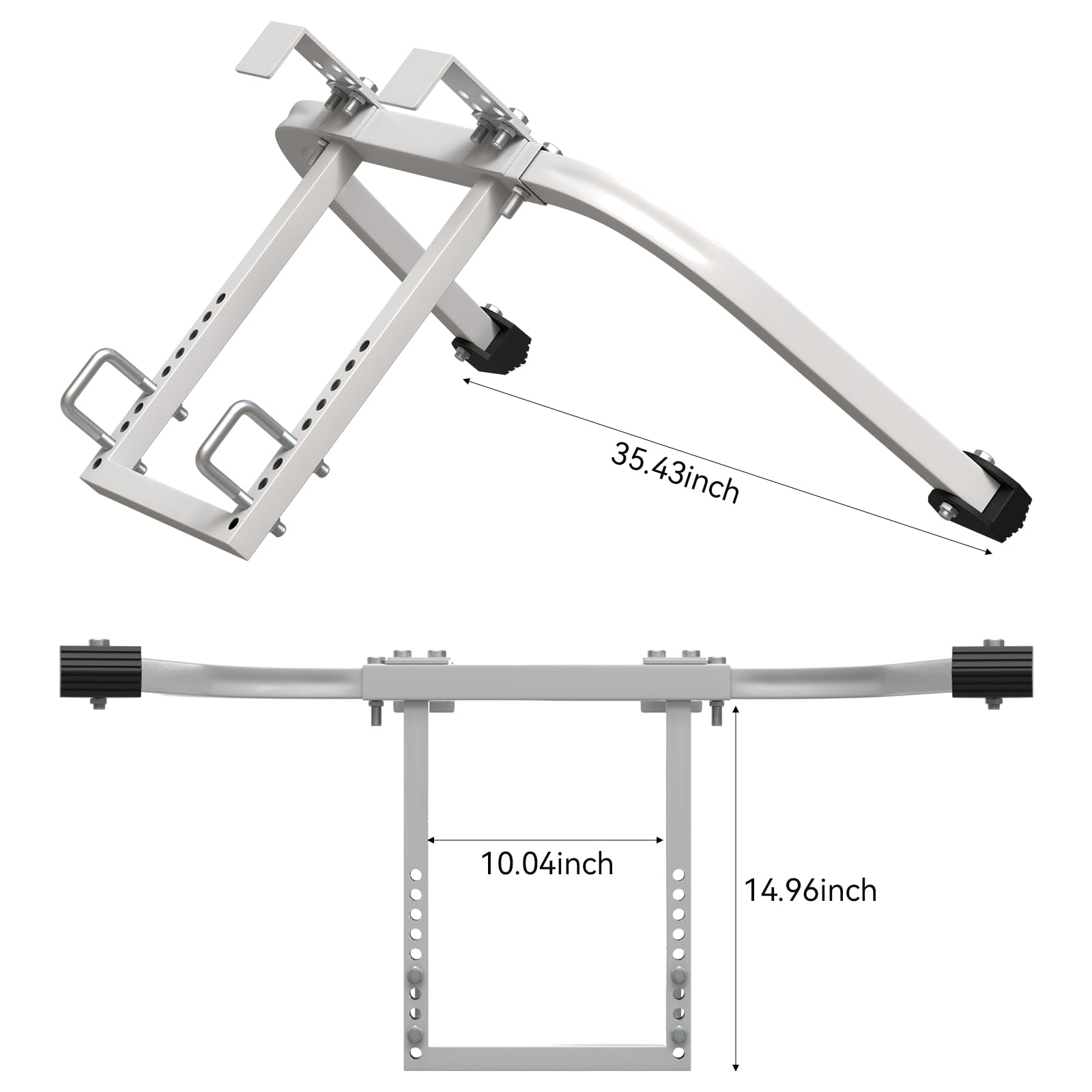 VEVOR - Ladder Stabilizer 2 In. 1-Extension Wall Ladder Standoff Hook ...
