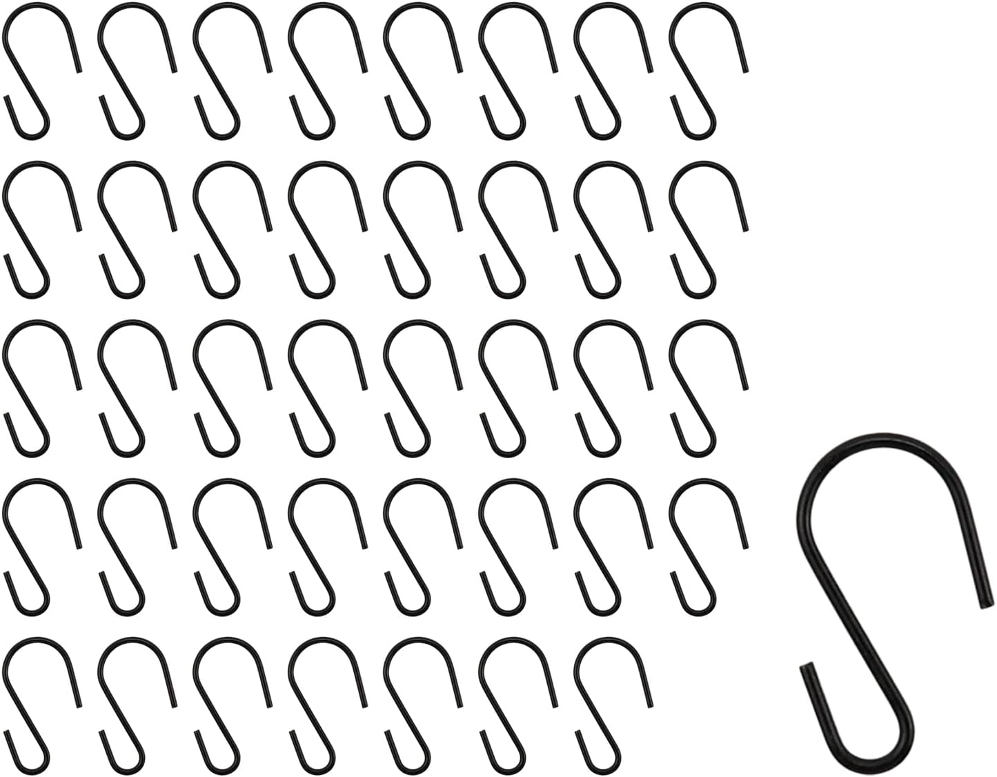 Amazon.com: T Tulead Mini Hanging Hooks Iron Hooks Hanger 26×15mm/1"×0. ...