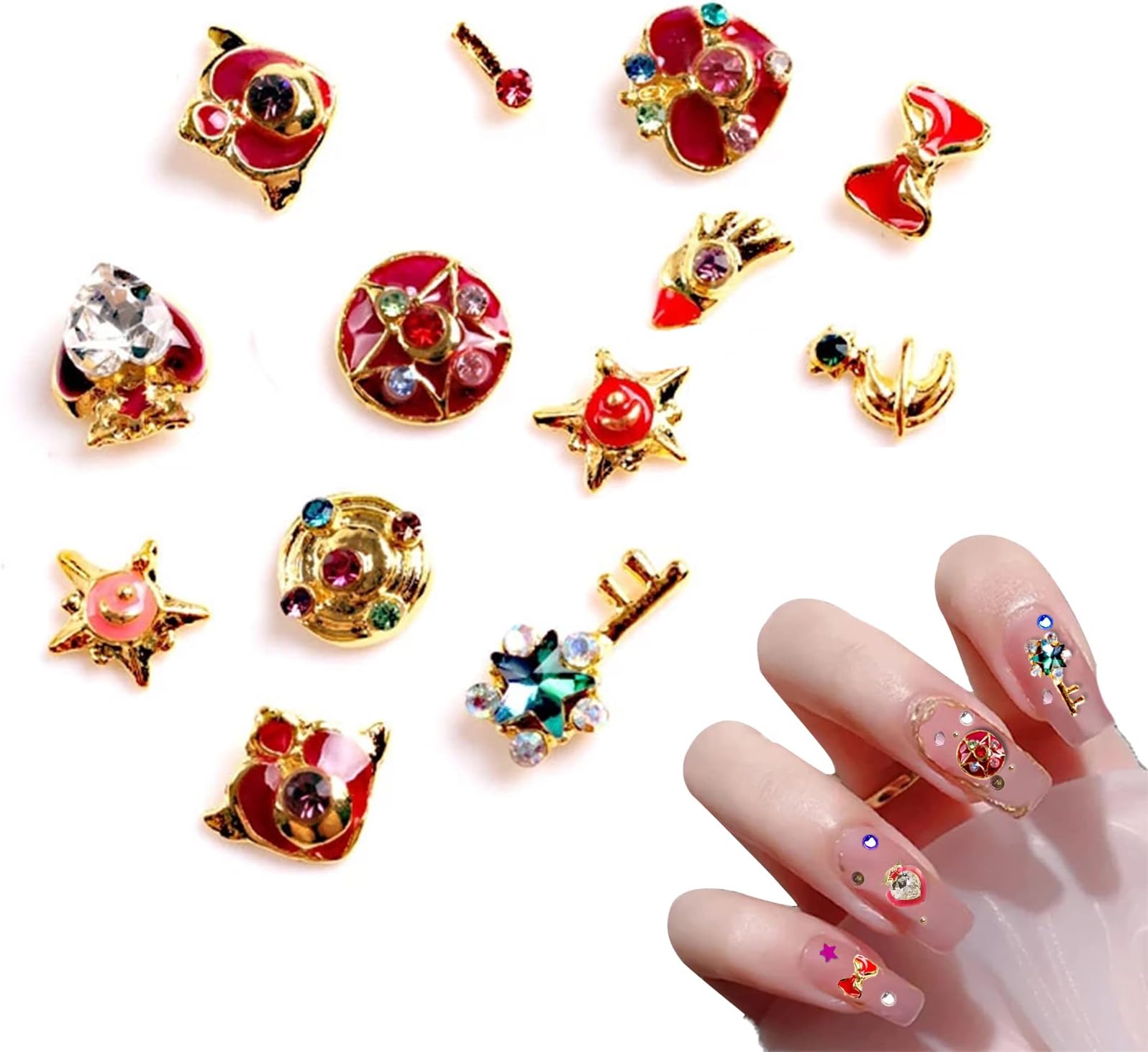 Amazon.com: 50Pcs Cute Anime Charms Accessories Japanese Popular Anime ...