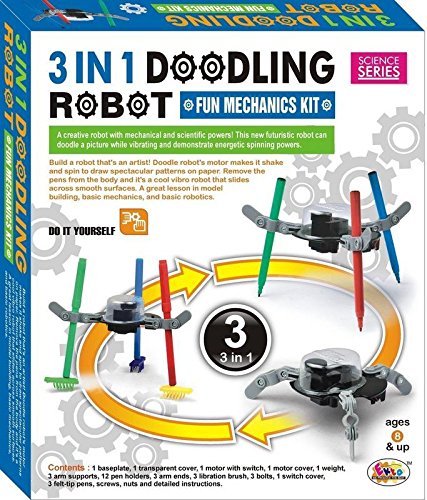 Buy Mobisol 3 IN 1 DOODLING ROBOT FUN MECHANICS KIT/DOODLING ROBOTICS ...