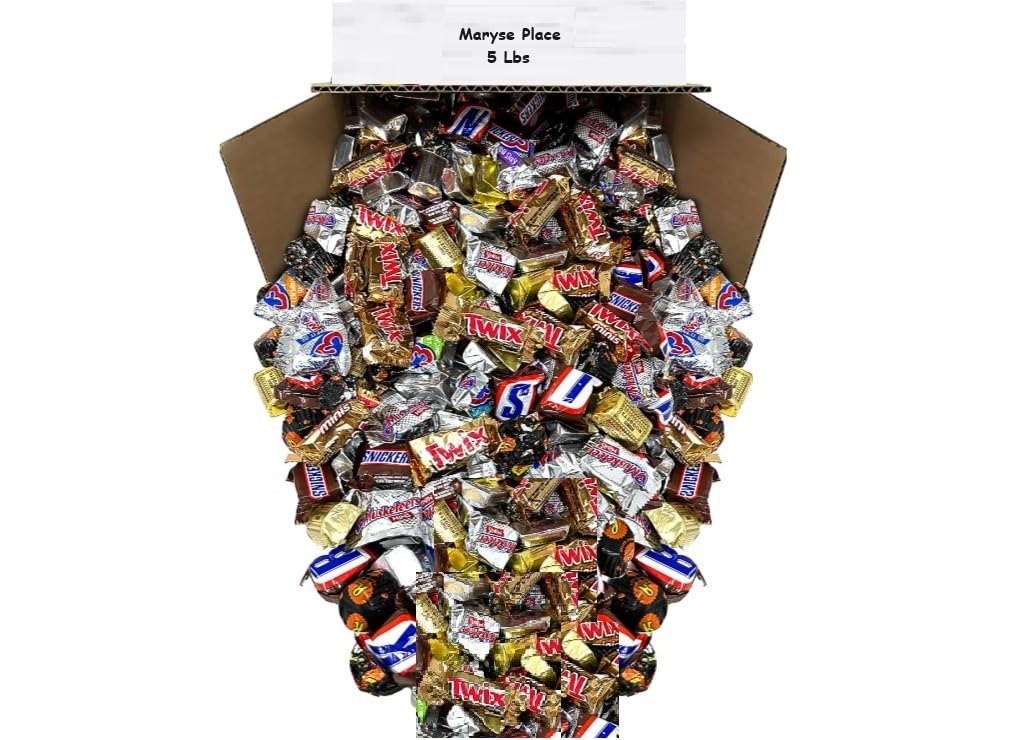 Buy Maryseplace MARS Bulk Chocolate Candy Variety Mix, 5 Lbs ...