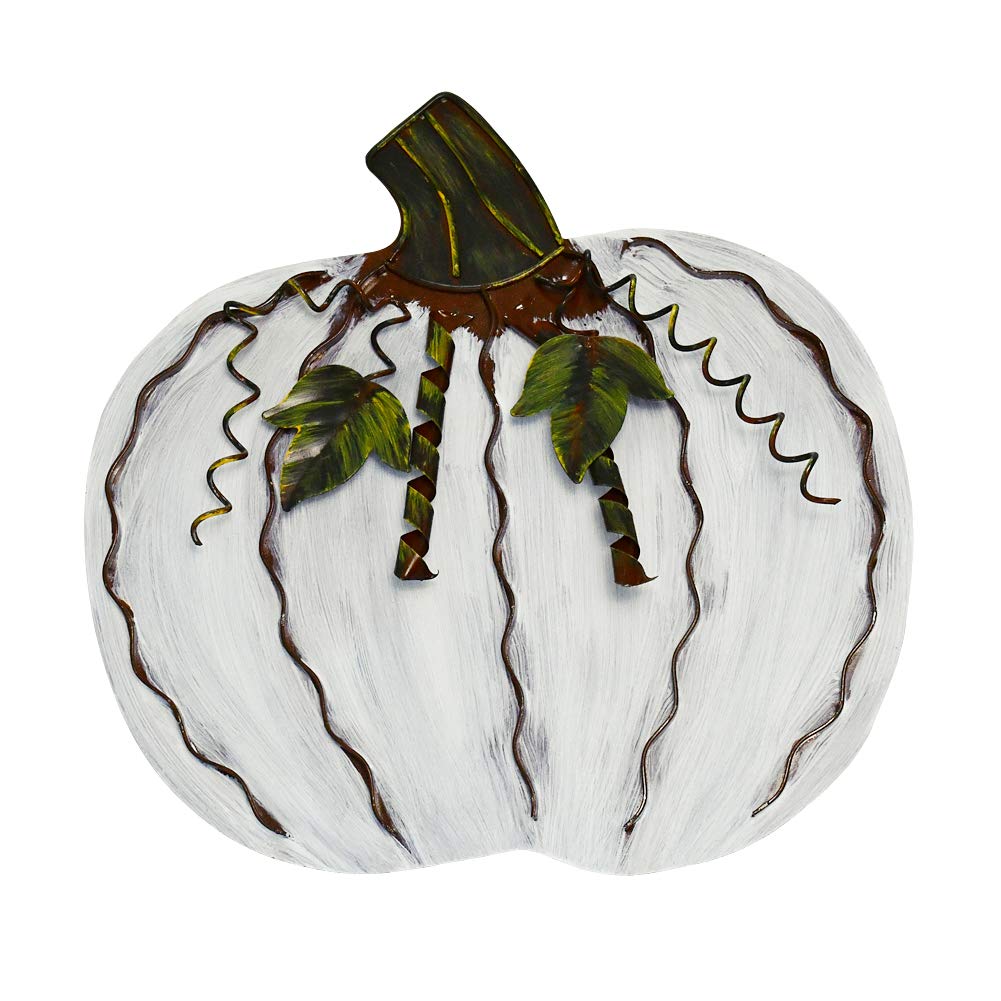 Amazon.com: Attraction Design Metal Fall Pumpkin Decor, Indoor Outdoor ...