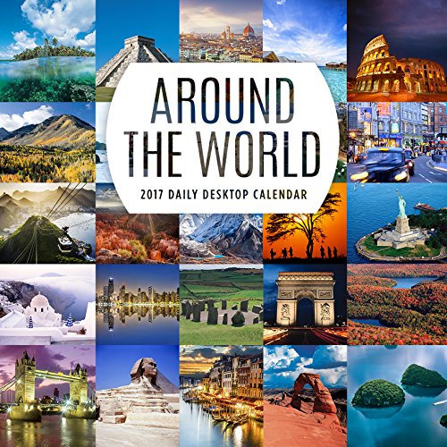 2017 Around the World Daily Desktop Calendar (1624388035) | Amazon ...