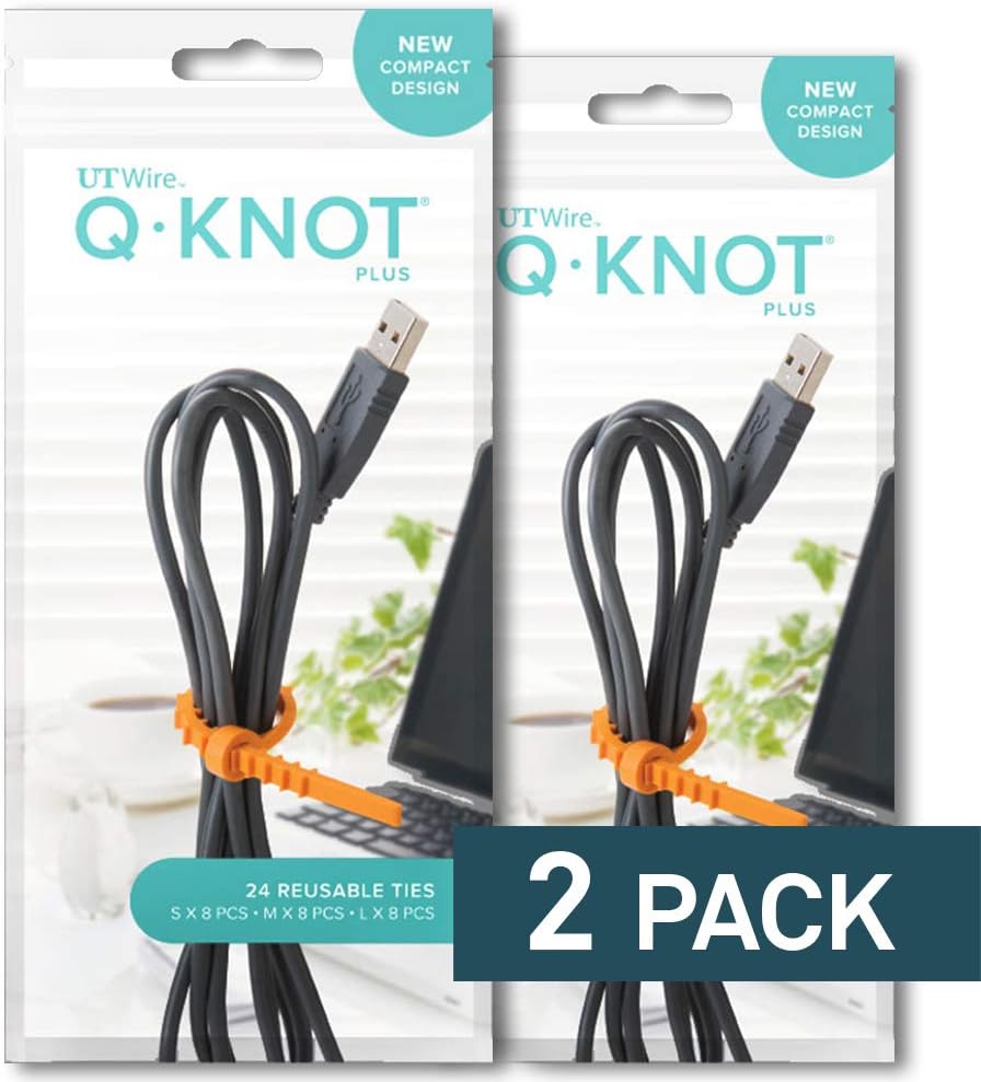 Amazon.com: UT Wire (3PK) UTW-QP24-02, 3 Pack, Q Knot Plus : Electronics